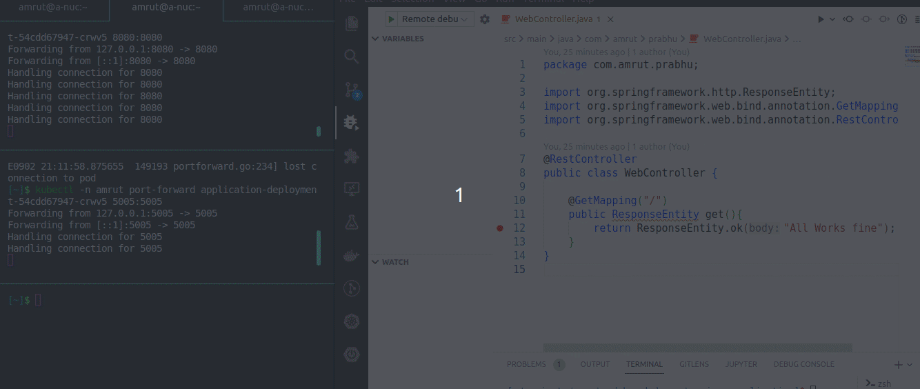 How To Remote Debug A Java Application In A Kubernetes Pod Refactorfirst