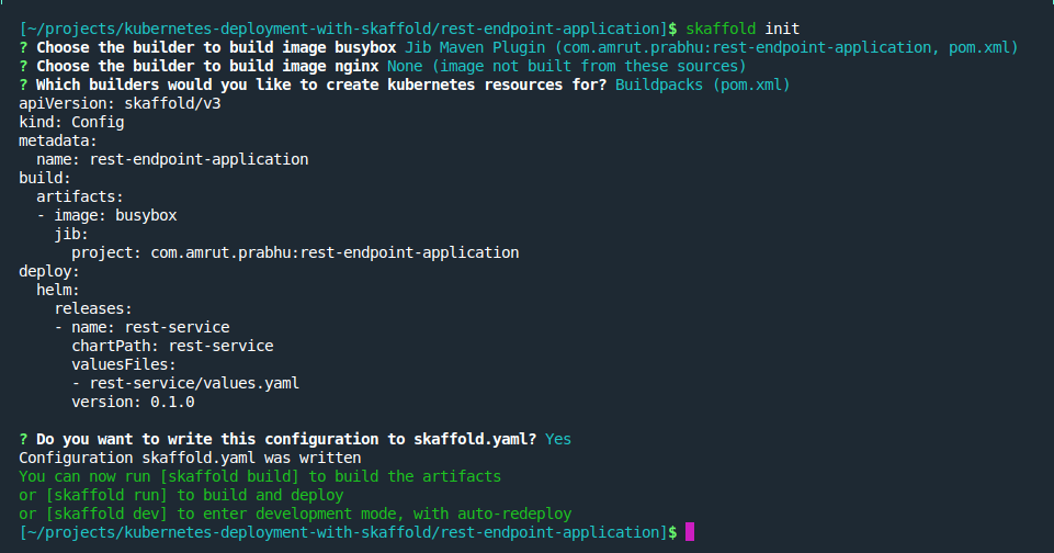 Deploy Application On Kubernetes With Helm Jib And Skaffold Refactorfirst